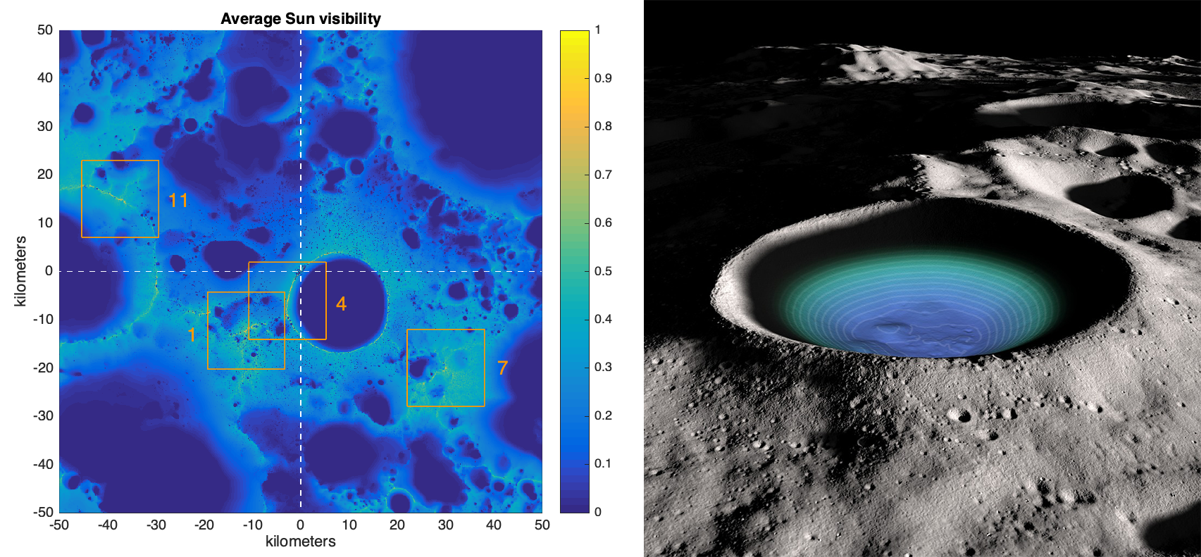 NCCS Enables High-Resolution Elevation Maps of Moon’s South Pole | NASA ...