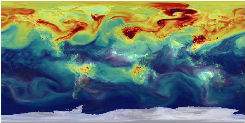 Computer Model Provides a New Portrait of Carbon Dioxide | NASA Center ...