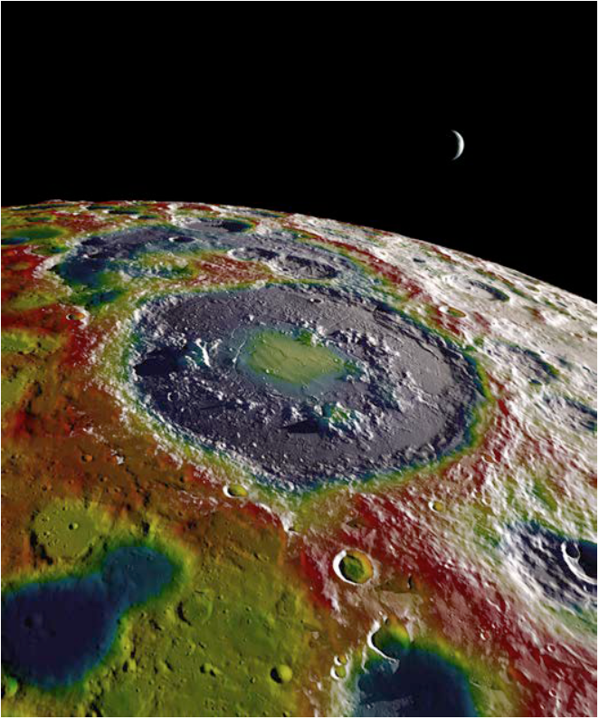 Mapping the Moon with GRAIL | NASA Center for Climate Simulation