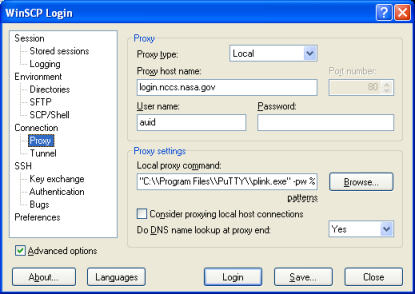 File Transfer from User to the Discover cluster | NASA Center for ...